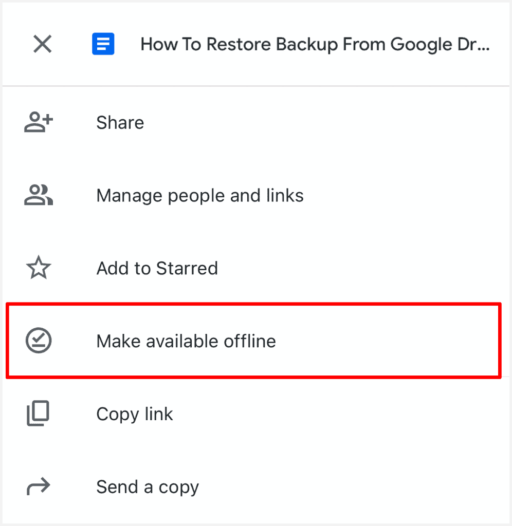 How To Enable Offline Editing In Google Drive TechnologyDOTs How To Enable Offline Editing In Google Drive TechnologyDOTs