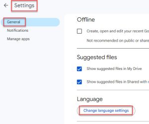 How to Change Google Drive language? - TechnologyDOTs.com